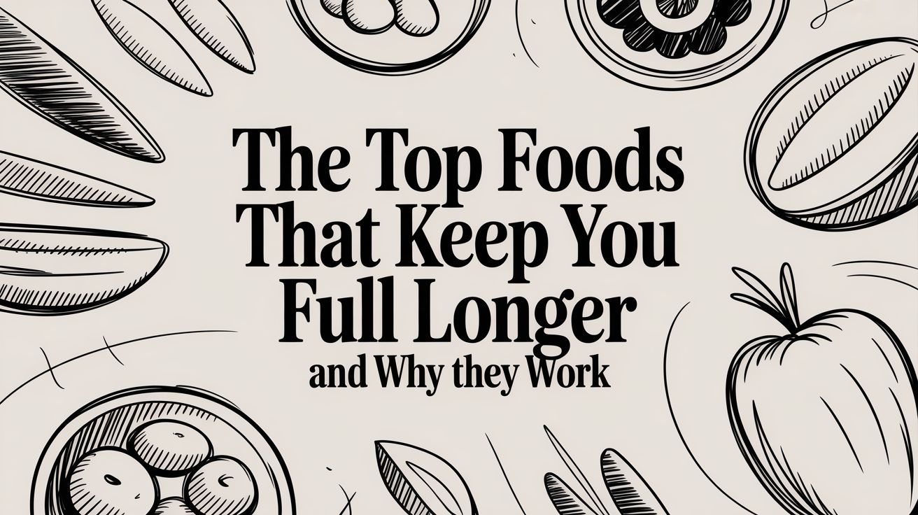 The Top Foods That Keep You Full Longer and Why They Work – Gym Snack