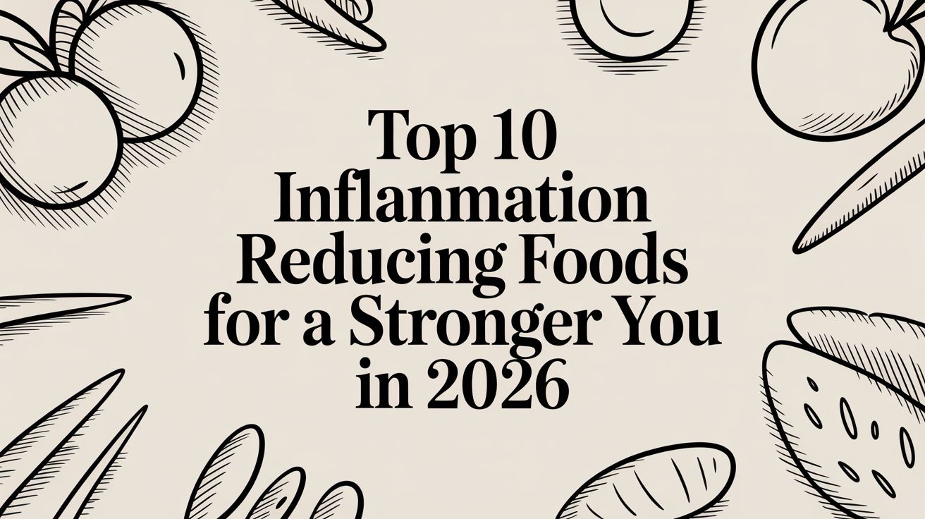 Top 10 Inflammation Reducing Foods for a Stronger You in 2026 – Gym Snack