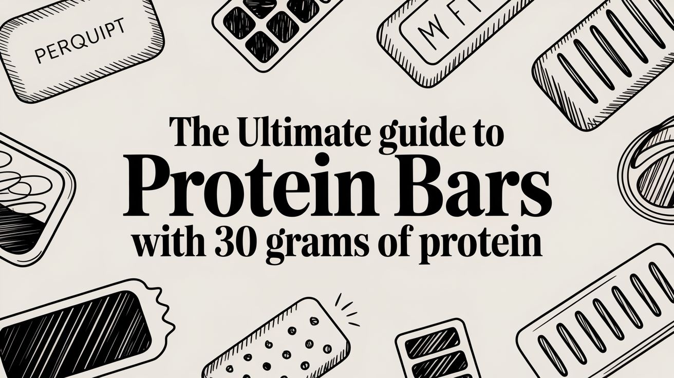 The Ultimate Guide to Protein Bars With 30 Grams of Protein – Gym Snack