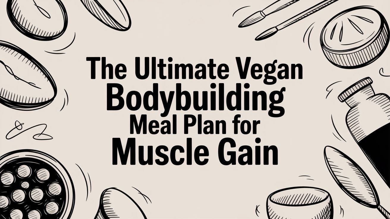 The Ultimate Vegan Bodybuilding Meal Plan for Muscle Gain – Gym Snack