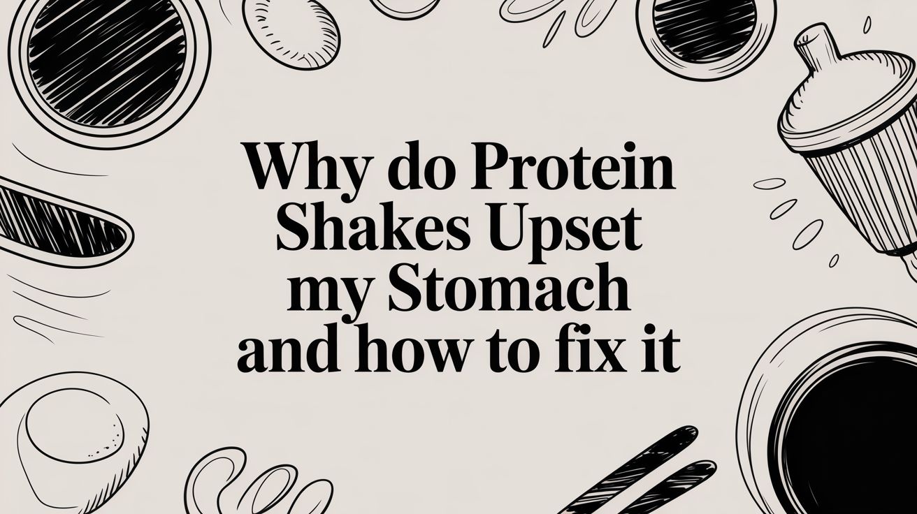 Why Do Protein Shakes Upset My Stomach and How to Fix It – Gym Snack